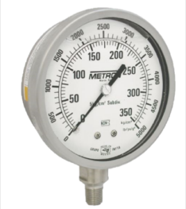 Manómetro Metron 10150/700-2 Inferior - Metron México